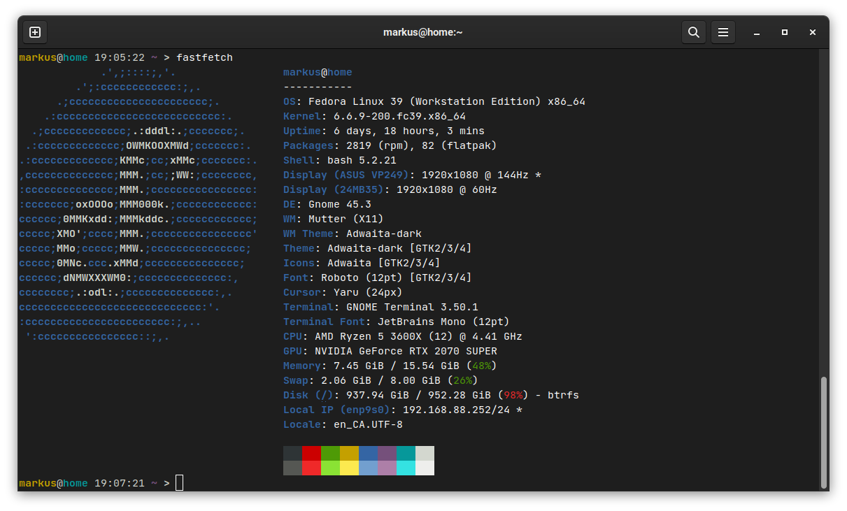 Fastfetch - the super fast alternative to neofetch on Linux